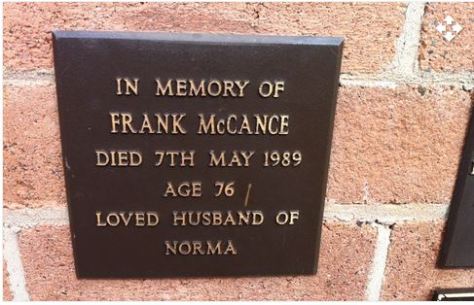 McCance | Bryan. Halbert. McMillan. Perrin.