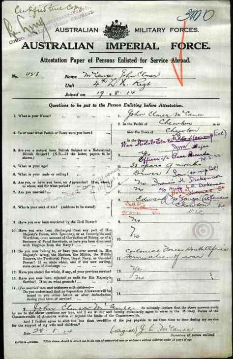 McCance | Bryan. Halbert. McMillan. Perrin.